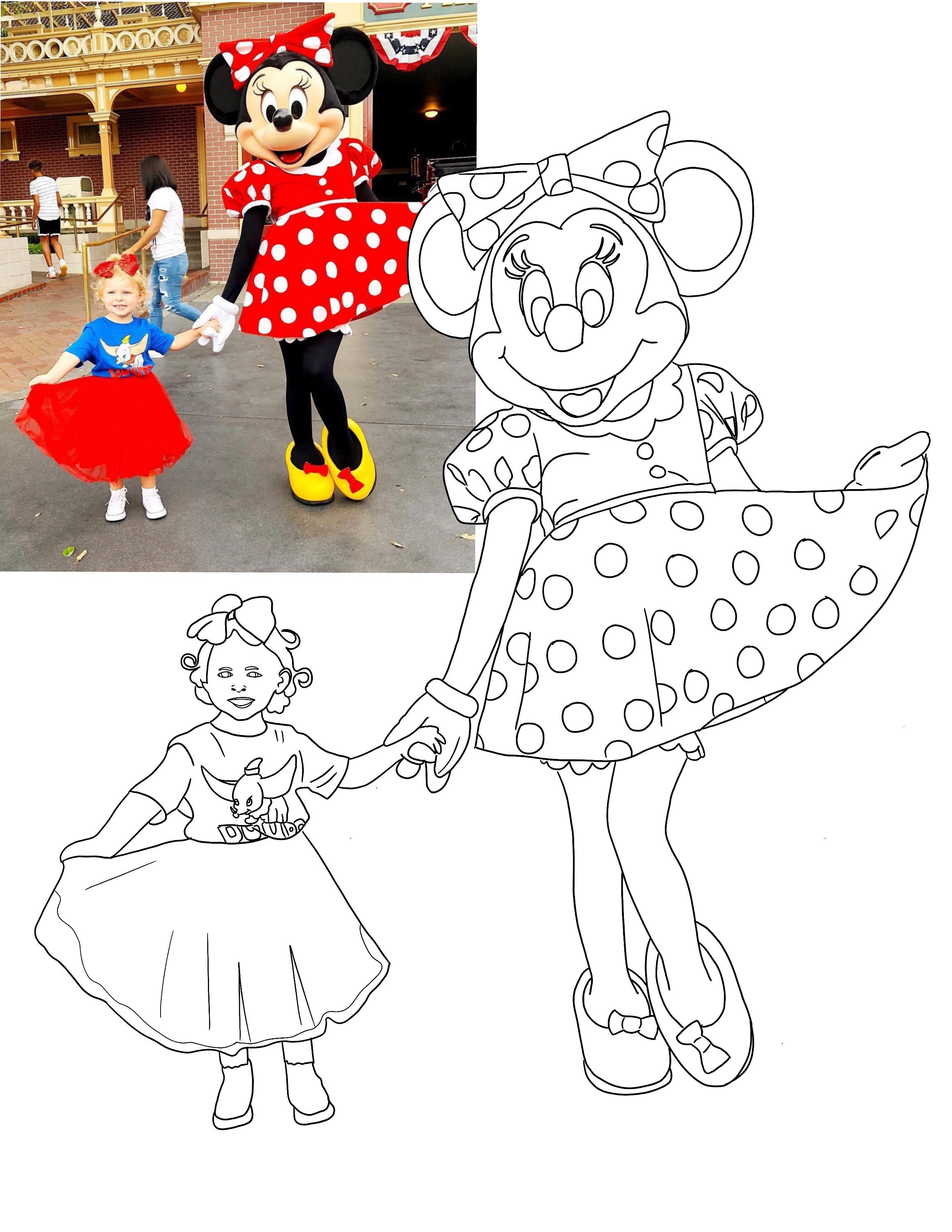 Custom Coloring Page - Etsy