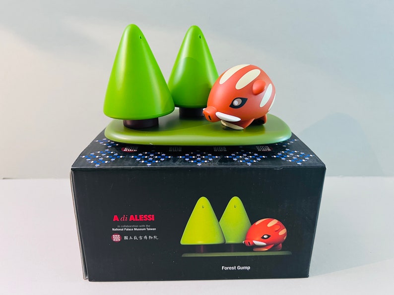 Alessi Salt and Pepper Shaker, Toothpicks Set Designed by Giovannoni - Etsy
