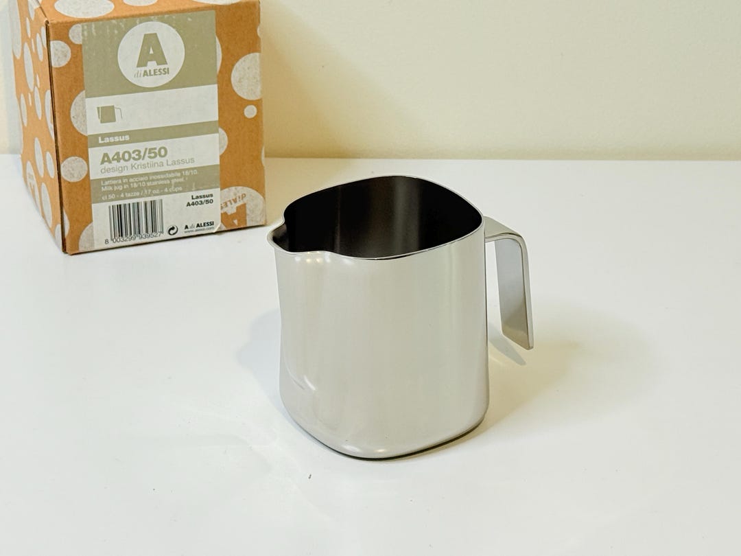 Alessi - Milk Jug 50cl - Designer Lassus - Etsy
