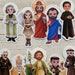 Catholic Saint Sticker Bundle 3" Matte - Etsy