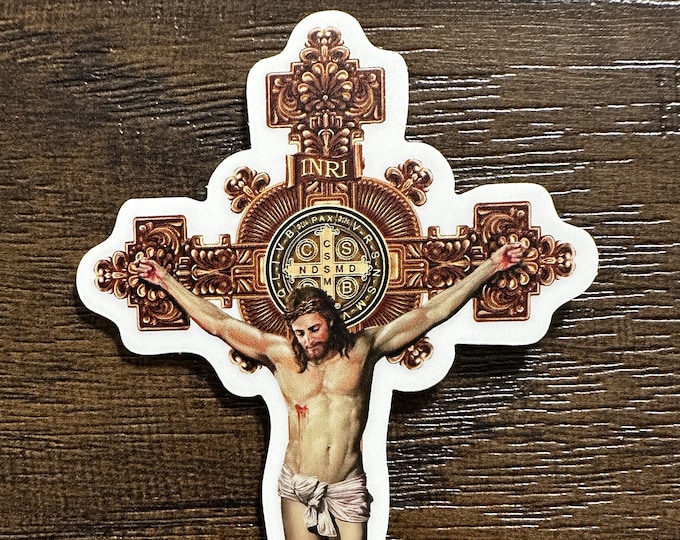 Jesus Christ Car Stickers Crucifixion Decal - Etsy