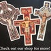 Crucifix Sticker-catholic Sticker - Etsy