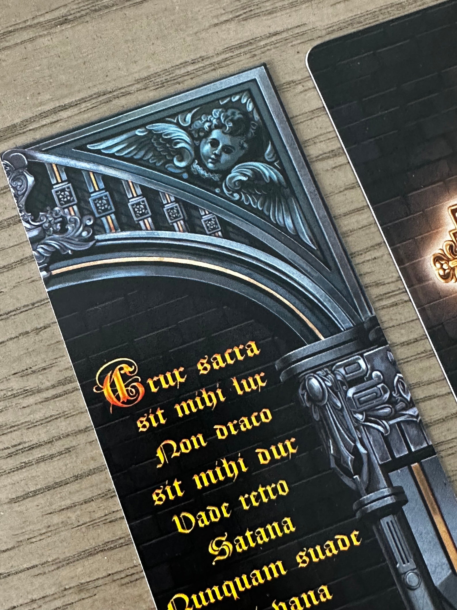 Catholic Bookmark Ornate/benedictine Crucifix Bookmark - Etsy