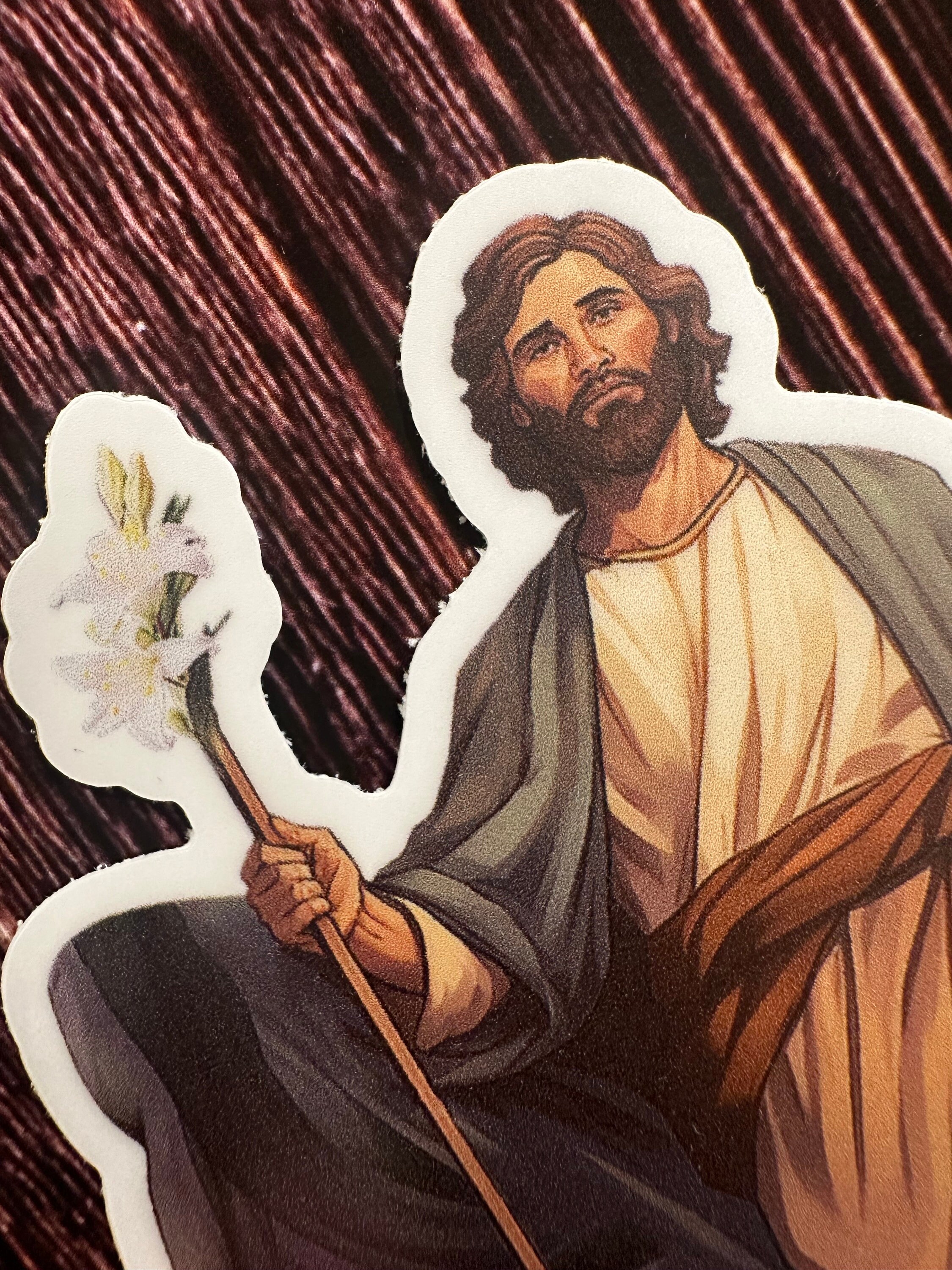 4 St. Joseph Catholic Sticker Matte / San Jose Sticker - Etsy