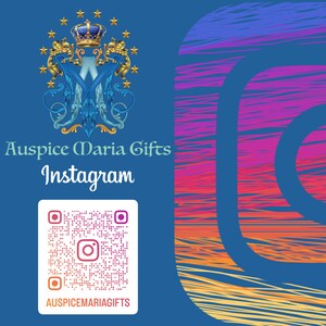 Auspice Maria Sticker | Catholic Sticker - Etsy