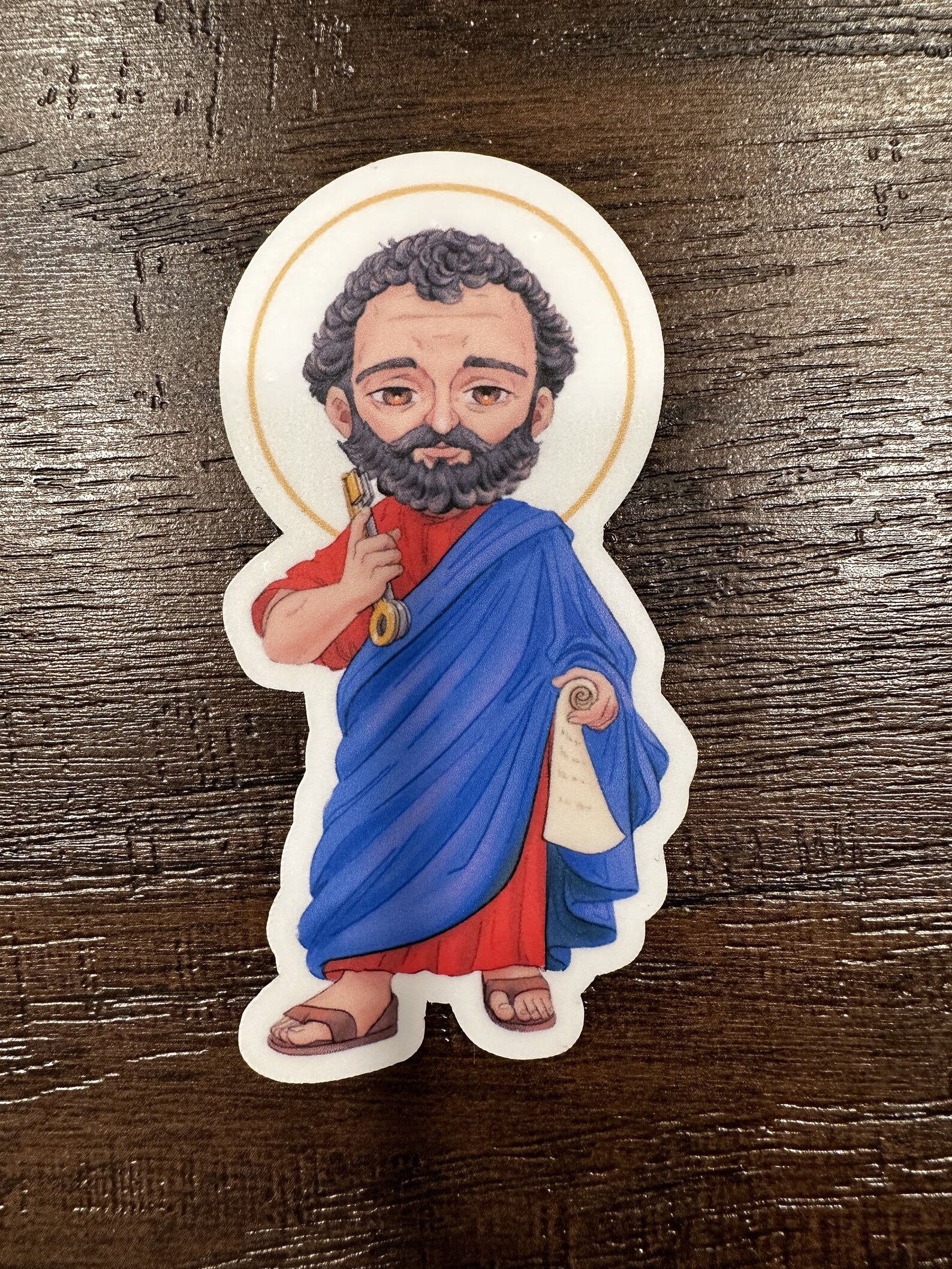 3 Male Catholic Saint Sticker MATTE St. John Vianney / - Etsy