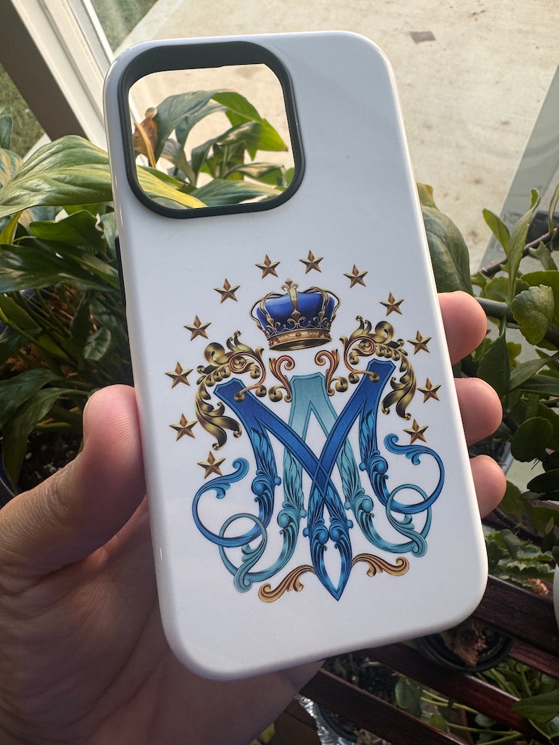 Auspice Maria Phone Case Catholic Phone Case - Etsy