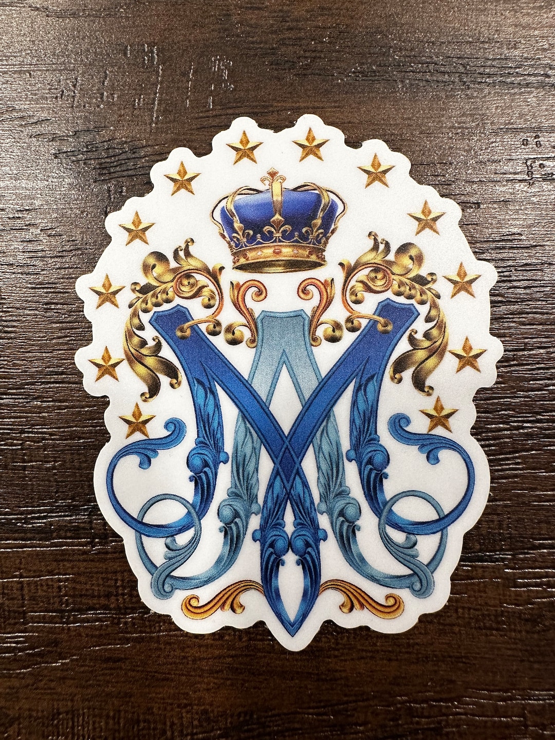 Auspice Maria Sticker | Catholic Sticker - Etsy