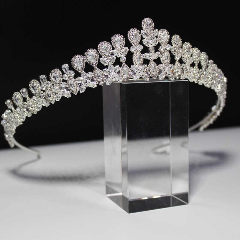 Silver Tiara - Etsy