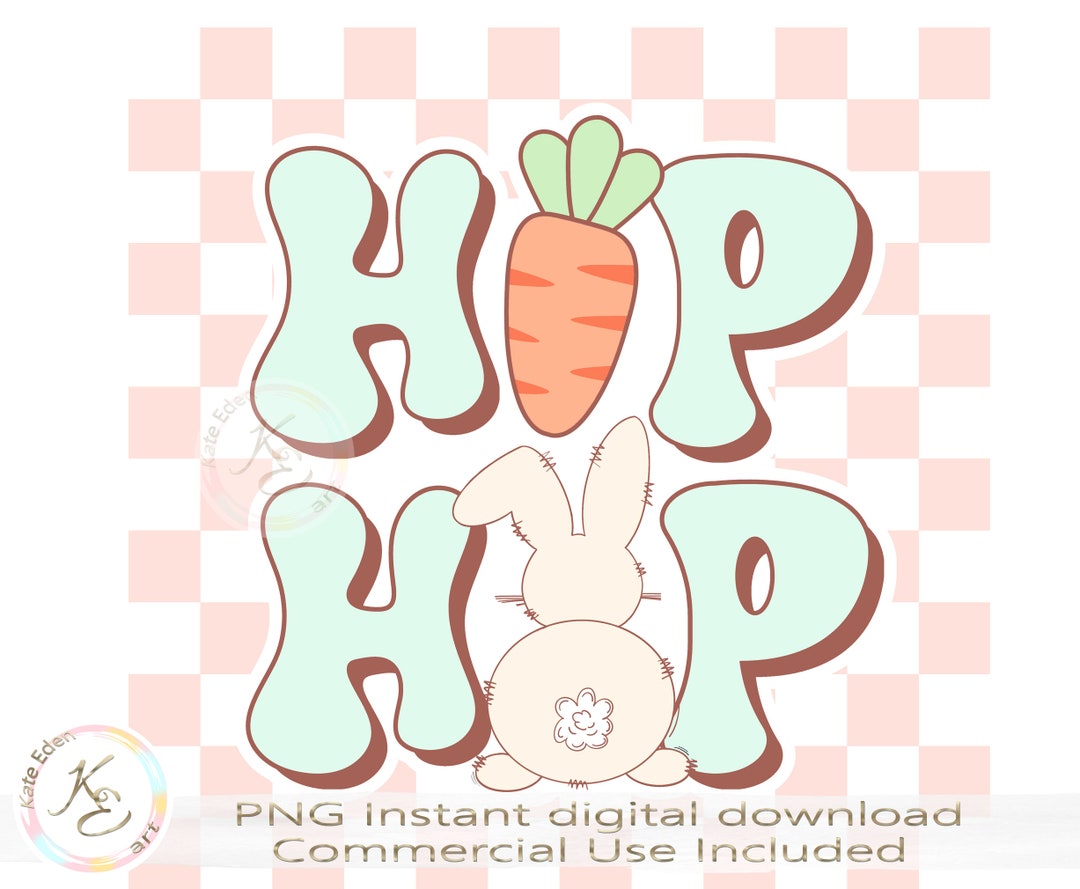 Hip Hop Easter Png, Happy Easter Png, Hoppy Easter Png, Funny Easter ...