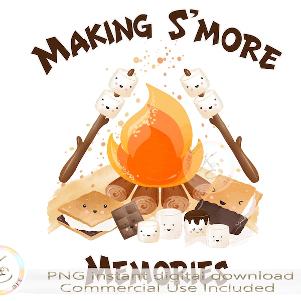 Smore Clipart - Etsy