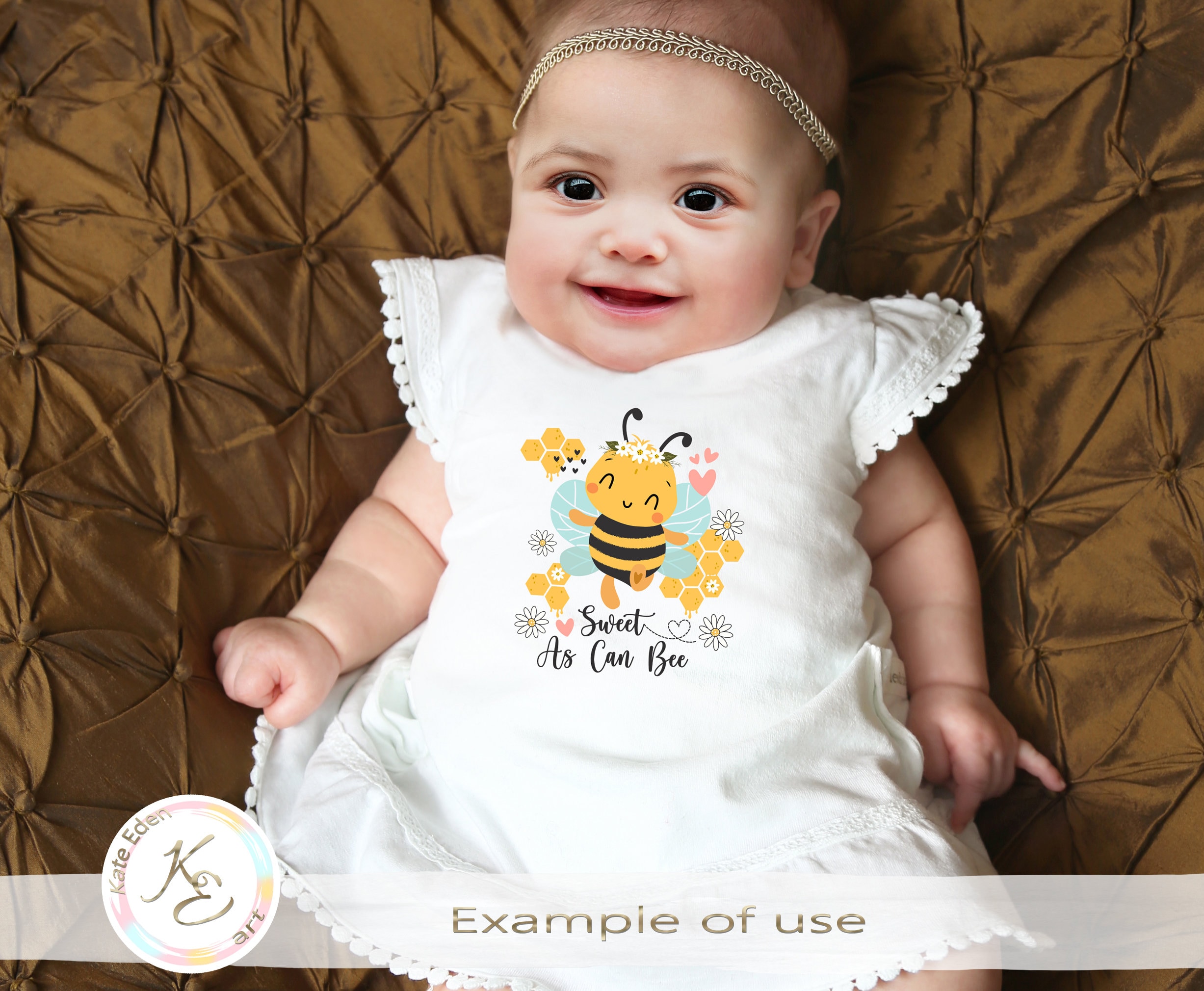 Sweet as Can Bee PNG Cute Bee Baby Girl Bee Png Birthday - Etsy UK