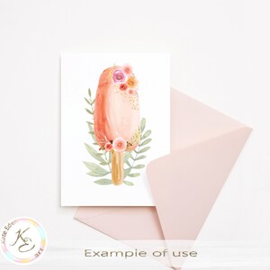 Ice Cream Sublimation PNG, Summer PNG, Commercial Use Ok, Popsicle Art ...