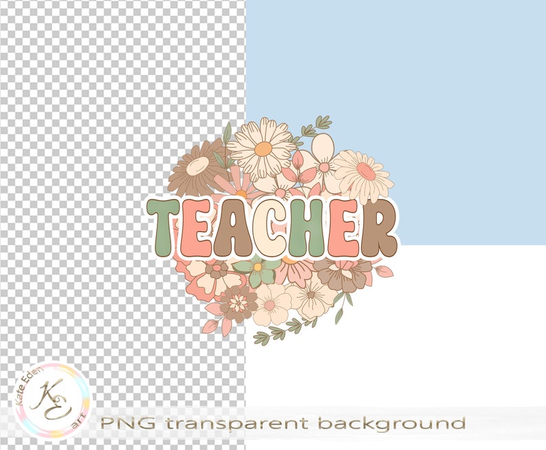 Teacher PNG Teacher Vibes School Teacher Retro Teacher PNG - Etsy