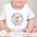 My First Christmas PNG, Cute Winter Baby Deer, Blue Christmas ...