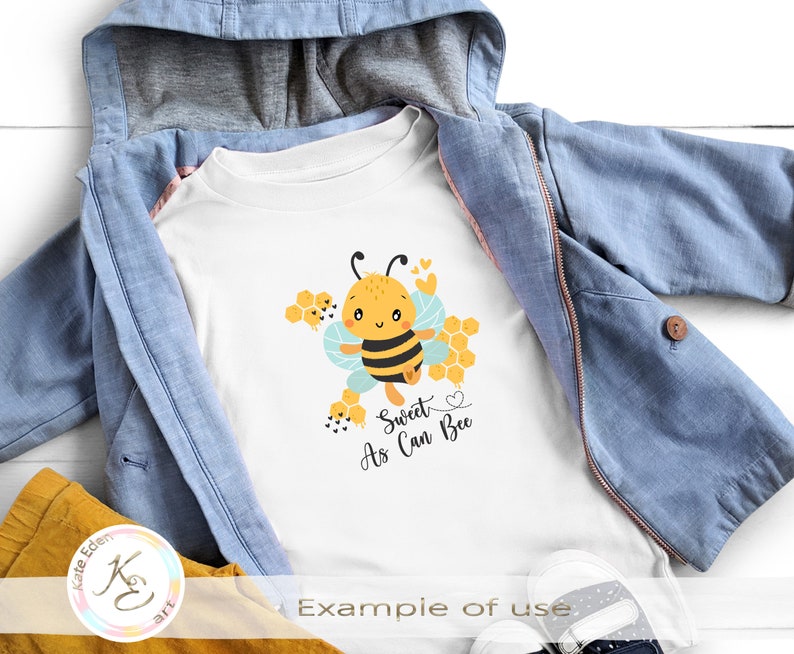 Sweet as Can Bee PNG Cute Bee Baby Boy Bee Png Birthday - Etsy