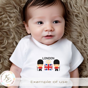 Cute London Guard PNG, Instant Digital Download, Keepsake, London Baby ...