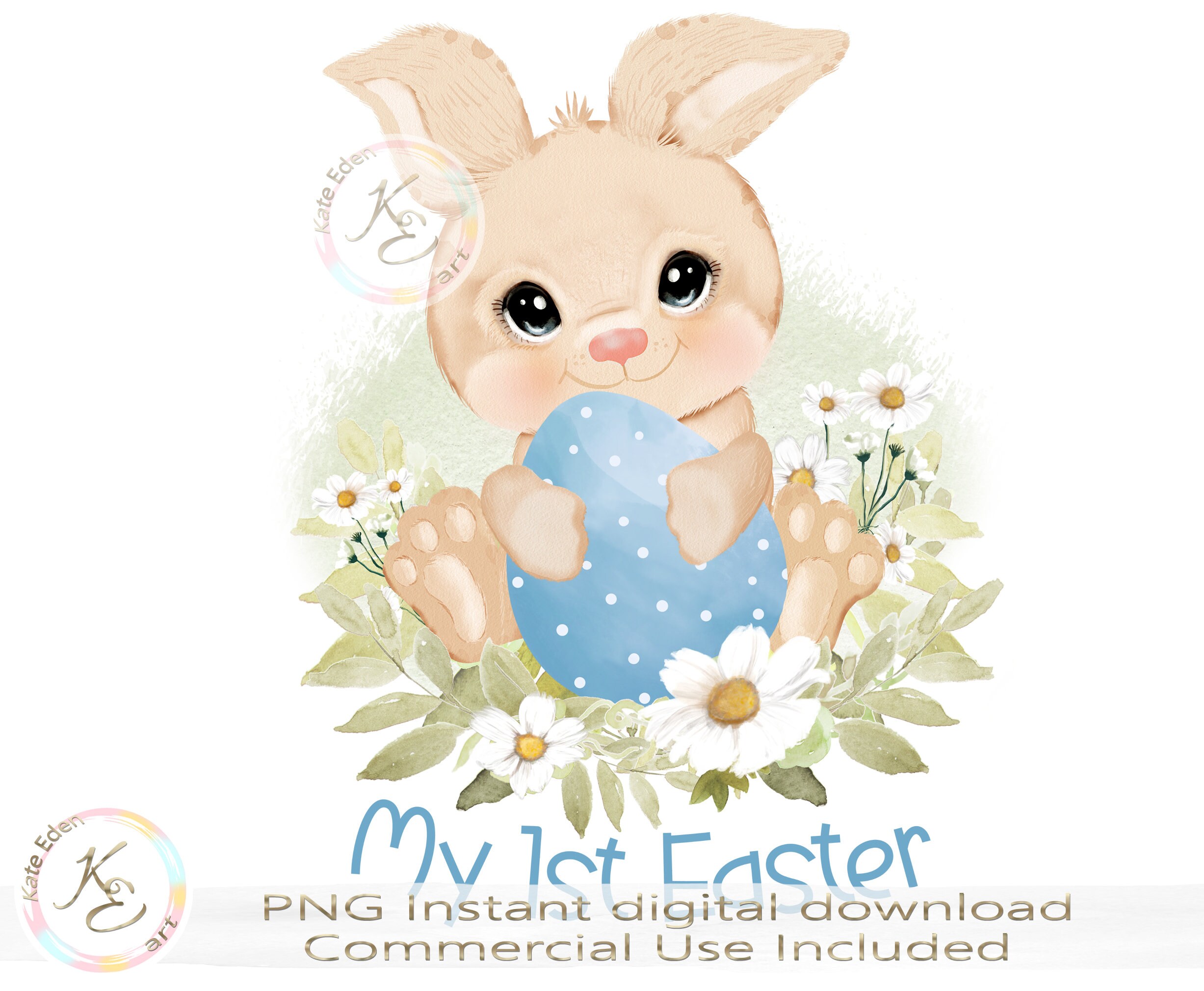 Easter Bunny Holding Sign Png