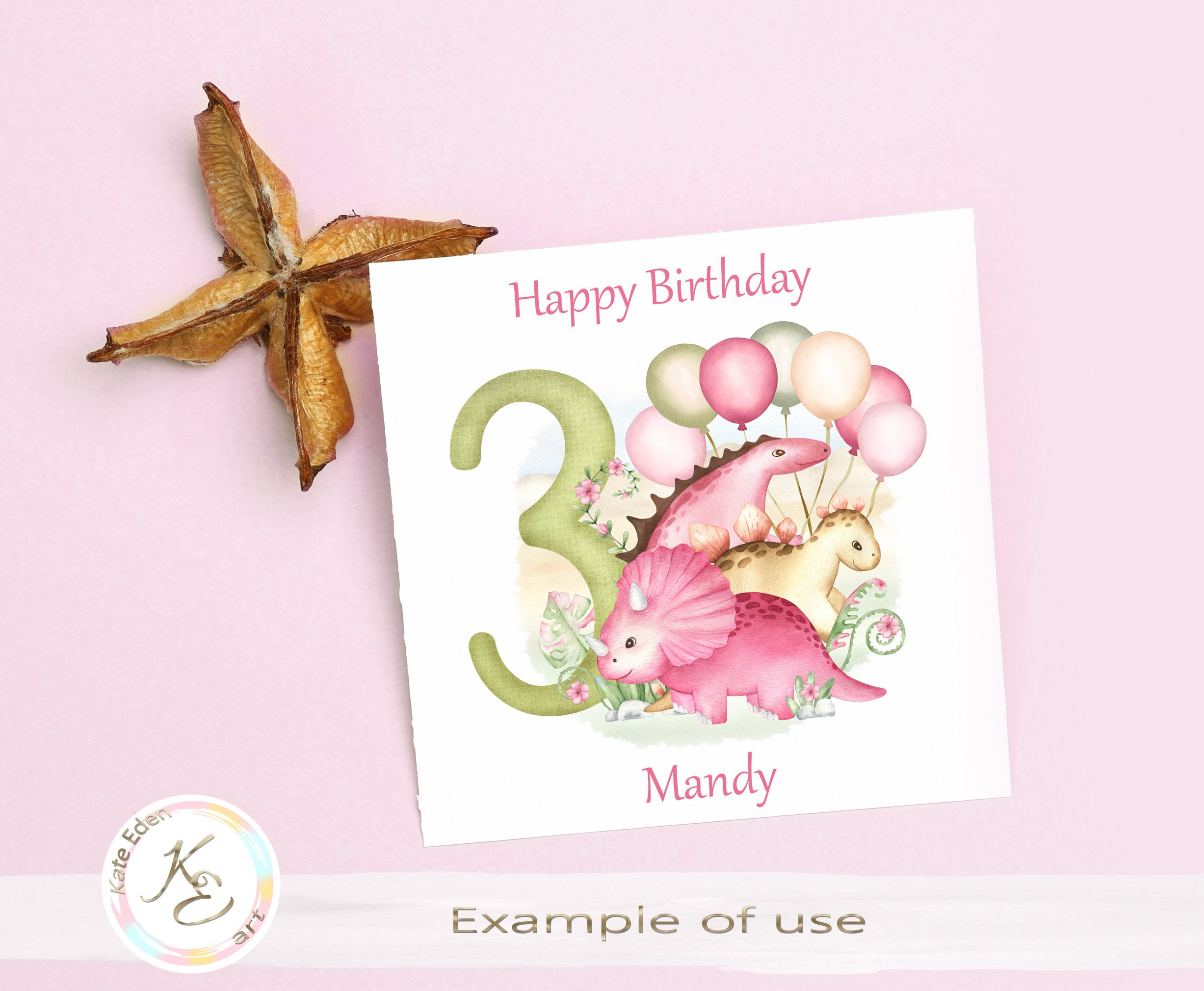 3rd Birthday Dinosaur 3rd Birthday PNG Sublimation Instant - Etsy