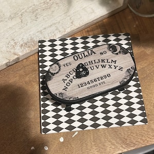 Ouija Board Miniature Table With Planchette - Etsy