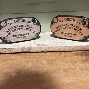 Ouija Board Miniature Table With Planchette - Etsy
