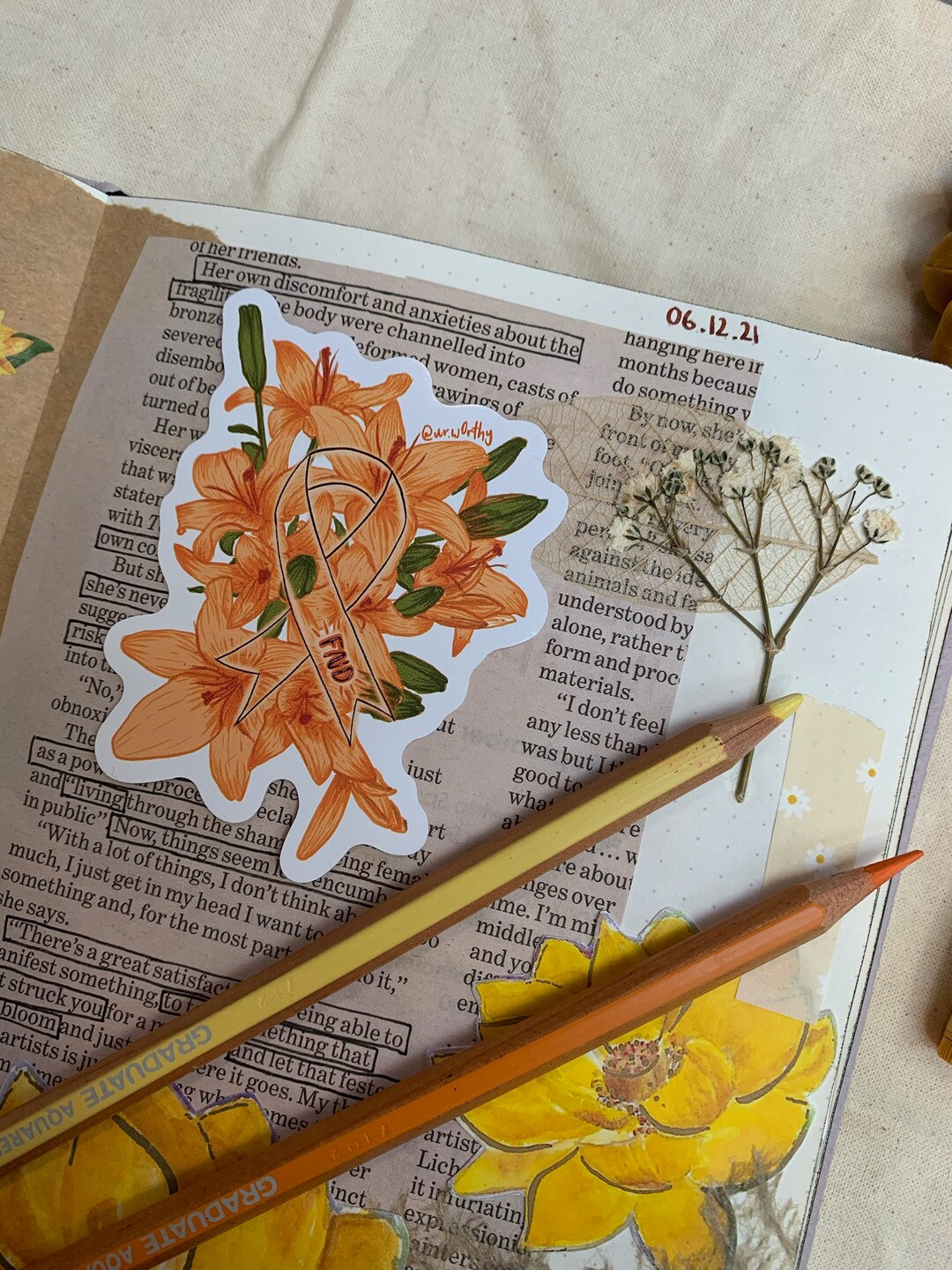 FND Awareness Sticker - Etsy