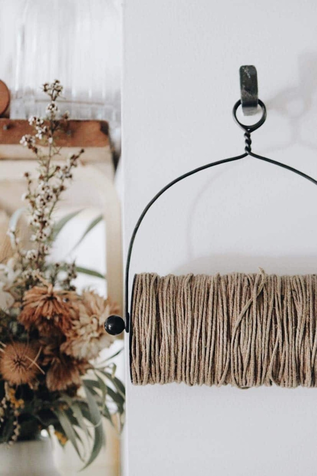 Hand Forged String Holder - Etsy