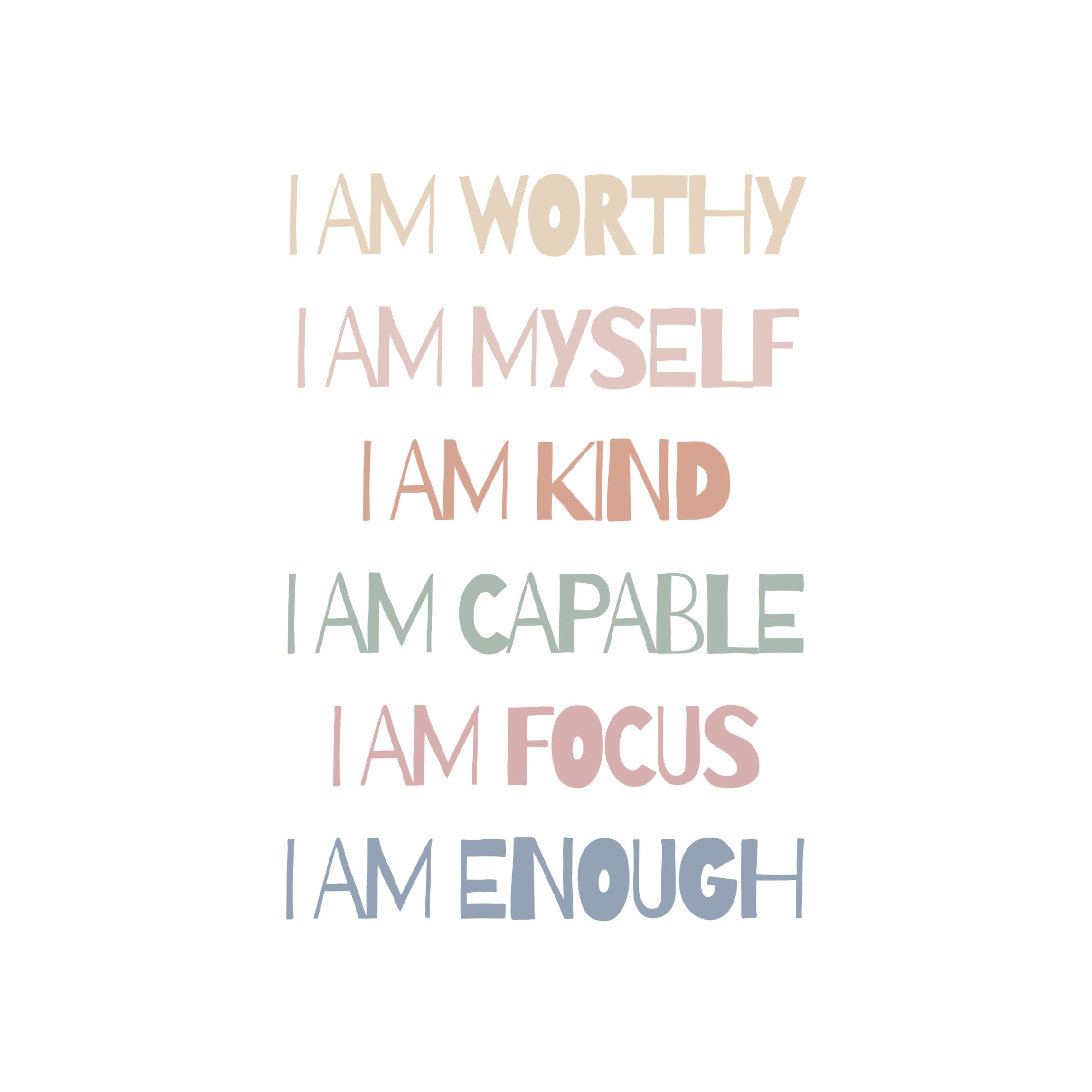 Empowering Your Mind: the Power of 'I Am' Affirmations, Inspiring ...