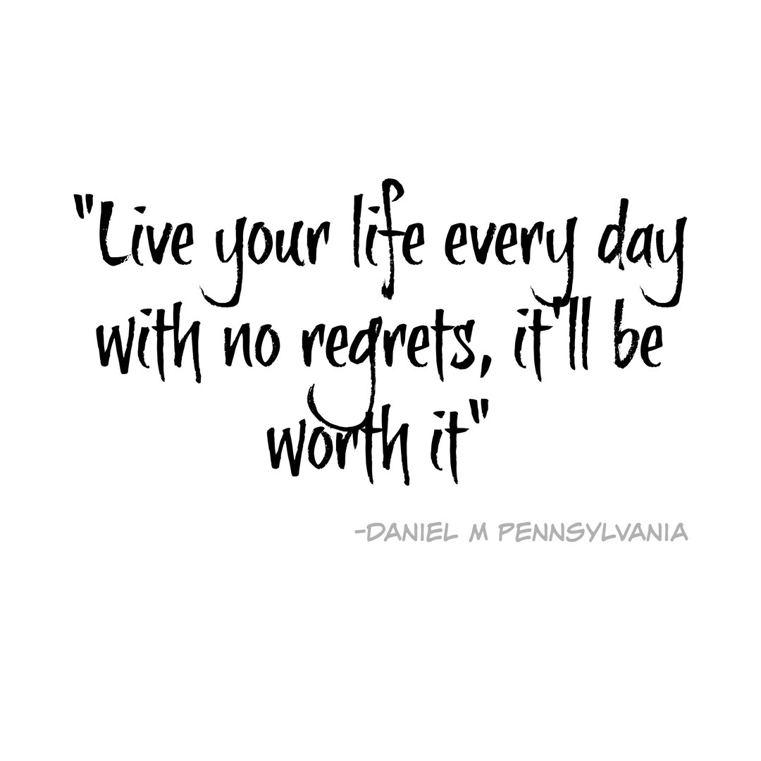 The Worth of Every Moment: Live Your Life Every Day With No Regrets It ...