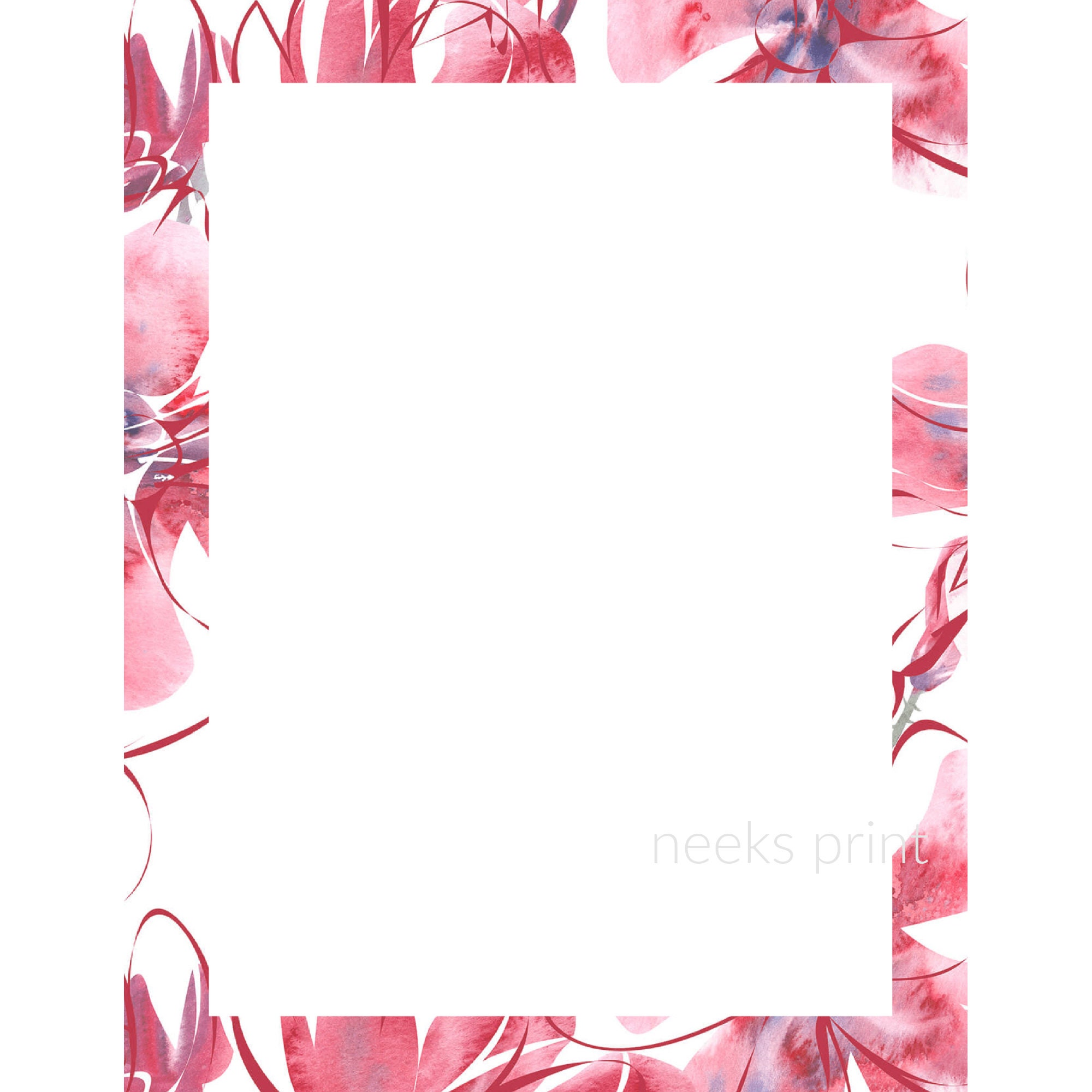 Beautify Your Planning With Floral Design Printable Weekly Planner 5 ...