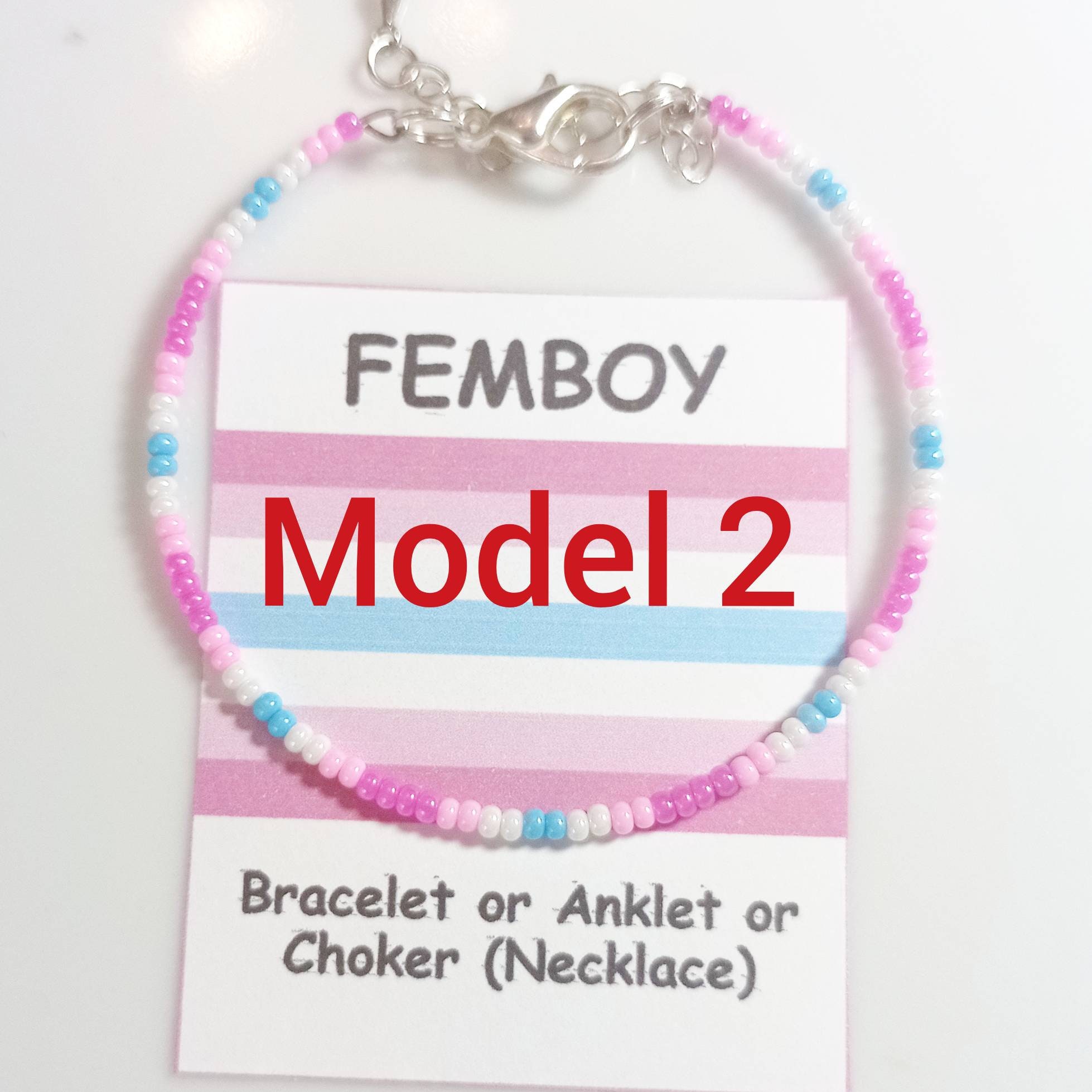 Femboy Bracelet Anklet Choker Necklace - Etsy