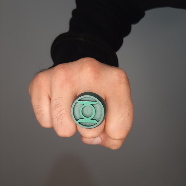Green Lantern Ring - Etsy