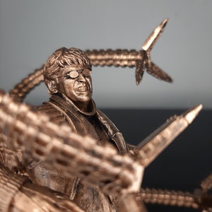 Dr. Octopus Statue 17 Cm Metallic Finish Figure High - Etsy
