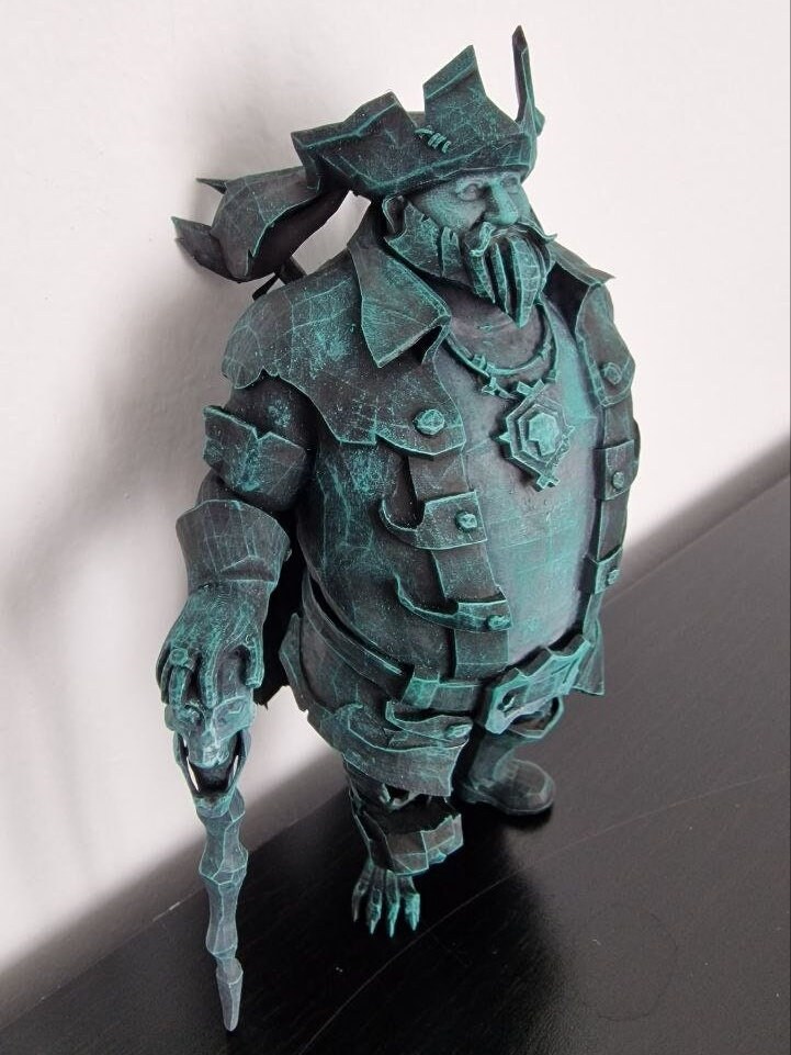 Sea of Thieves Inspired Figure of the Pirate Ramsey Singh Pirate Lord ...