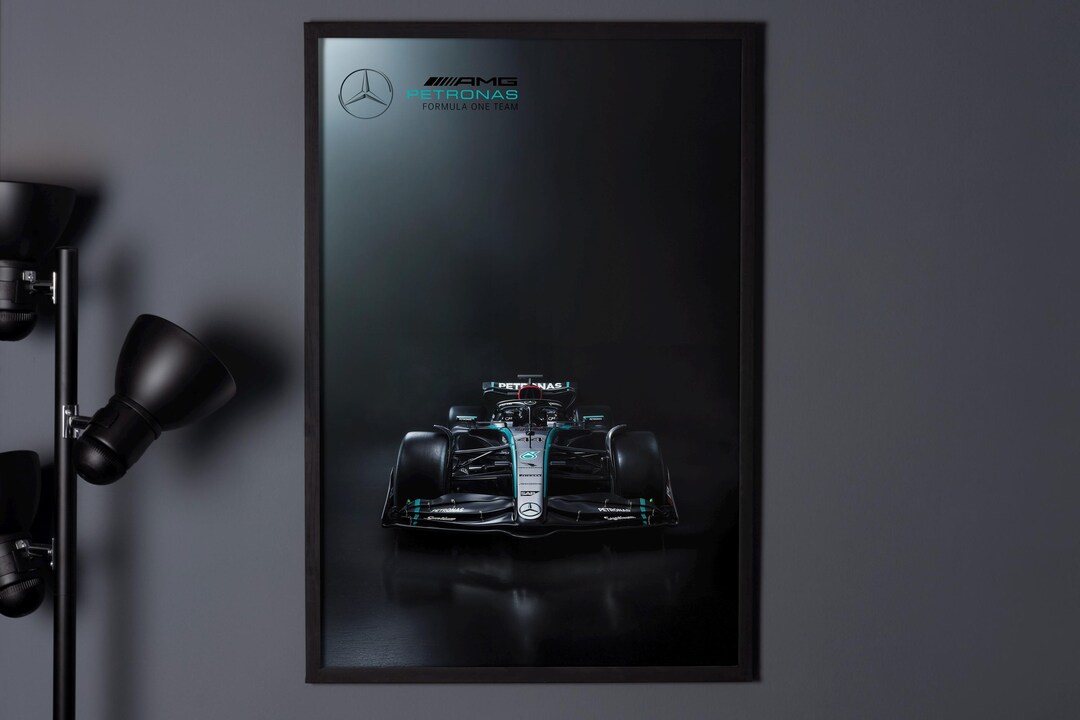 The Mercedes-amg F1 Poster **digital Download** Large Format Prints up ...