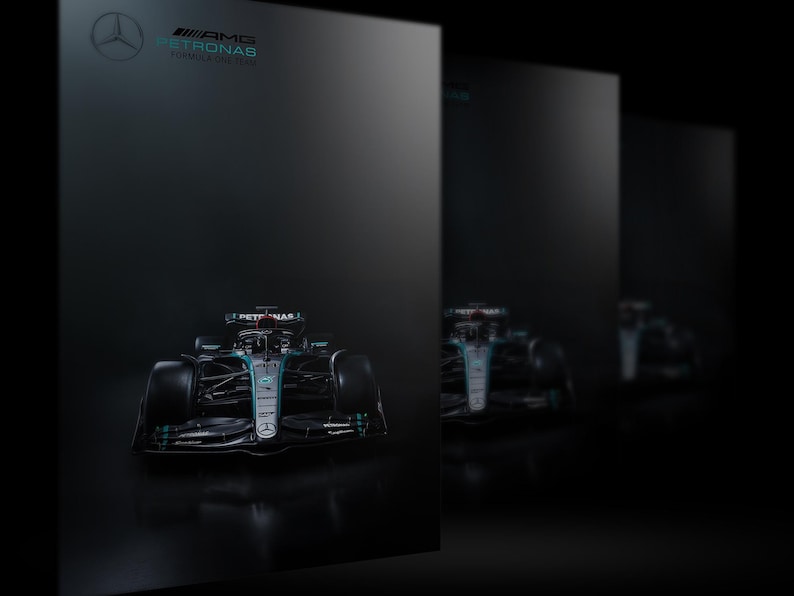 The Mercedes-amg F1 Poster **digital Download** Large Format Prints up ...