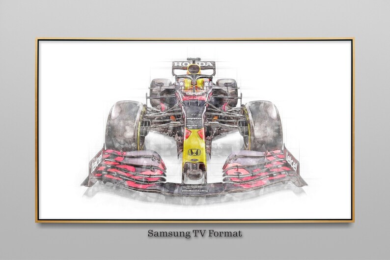 Red Bull Racing F1 Artwork. Digital Wall Art, Custom Artwork, Printable ...