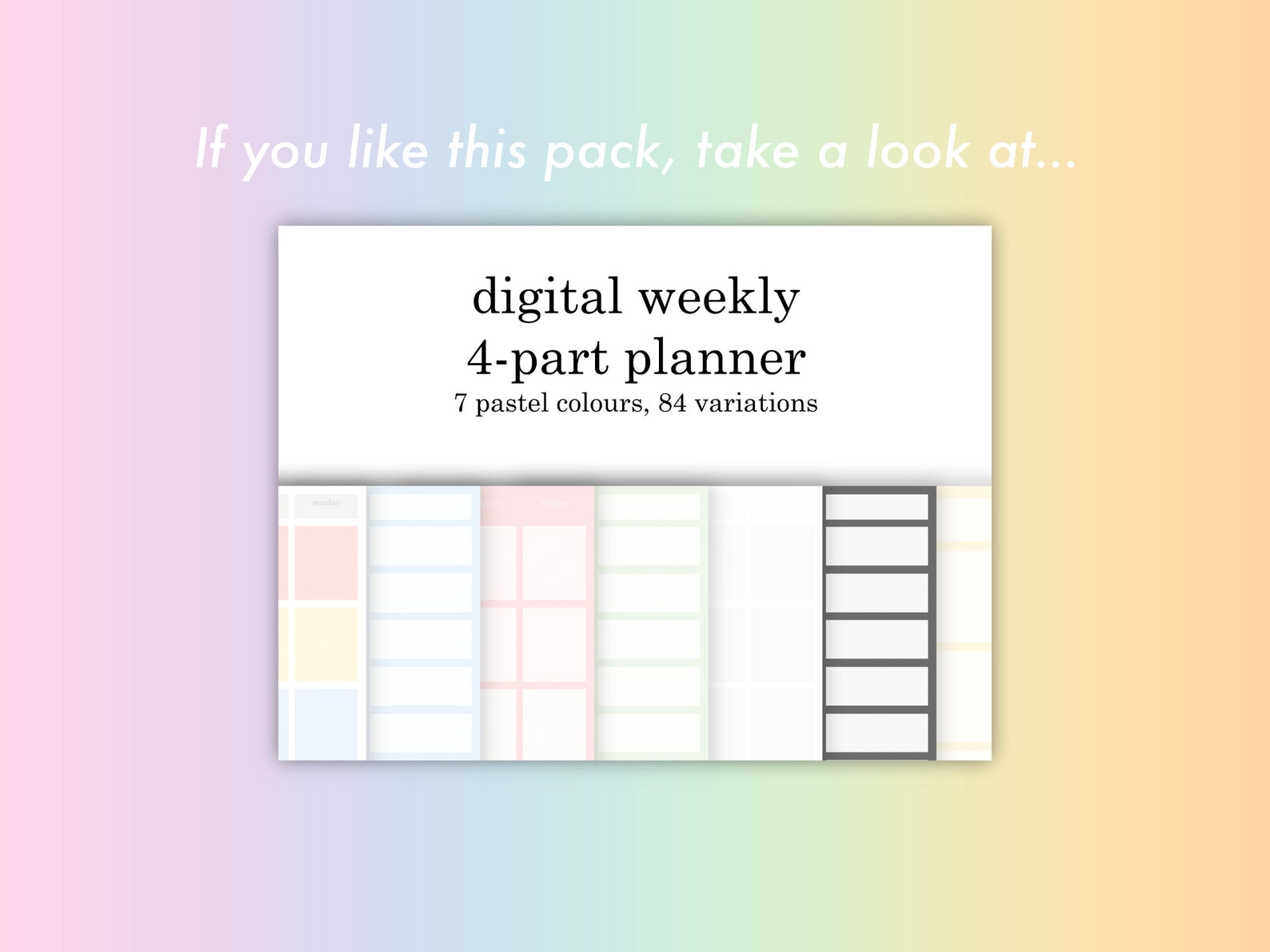 68 Pastel Sticky Notes and Matching Paint Shapes for Digital Journals ...