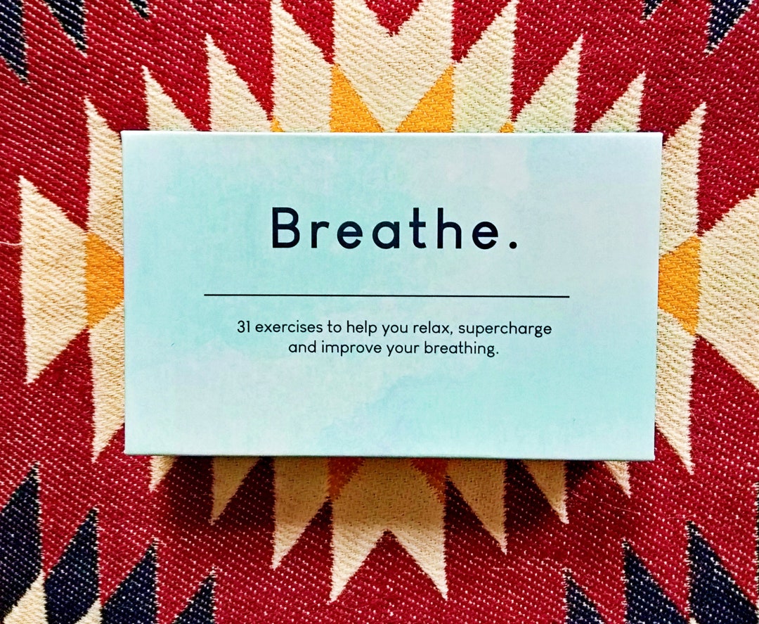Breathe. Card Deck - 31 Breathing Exercises to Help You Relax ...
