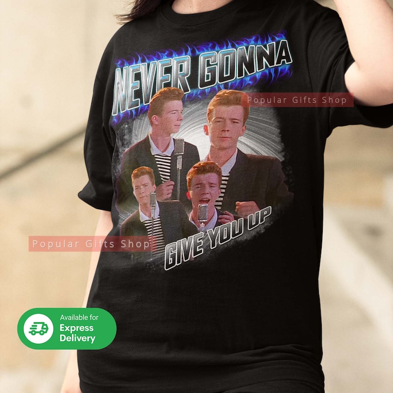 Rick Astley T Shirt - Etsy
