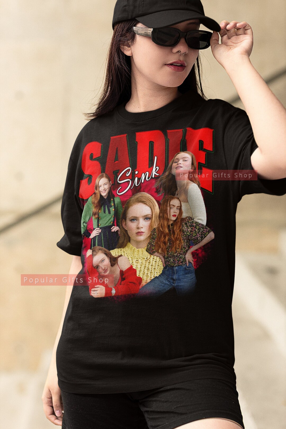 Sadie Sink Vintage Unisex Shirt Vintage Sadie Sink Tshirt - Etsy