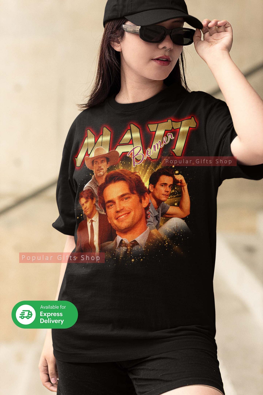 Matt Bomer Vintage Unisex Shirt, Vintage Matt Bomer Tshirt Gift for Him ...