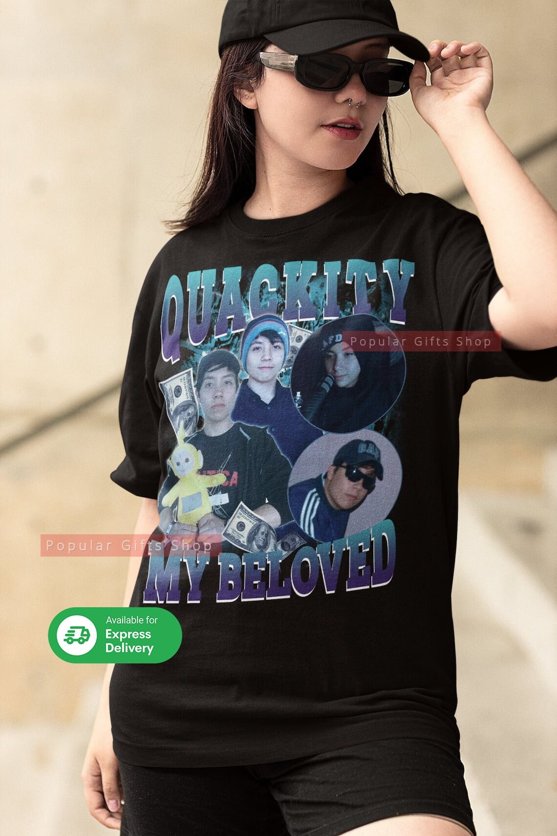 Quackity My Beloved Vintage Unisex T-shirt, Vintage Quackity Shirt Gift ...