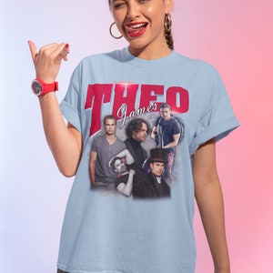 Theo James Vintage Unisex Shirt, Vintage Theo James Tshirt Gift for Him ...