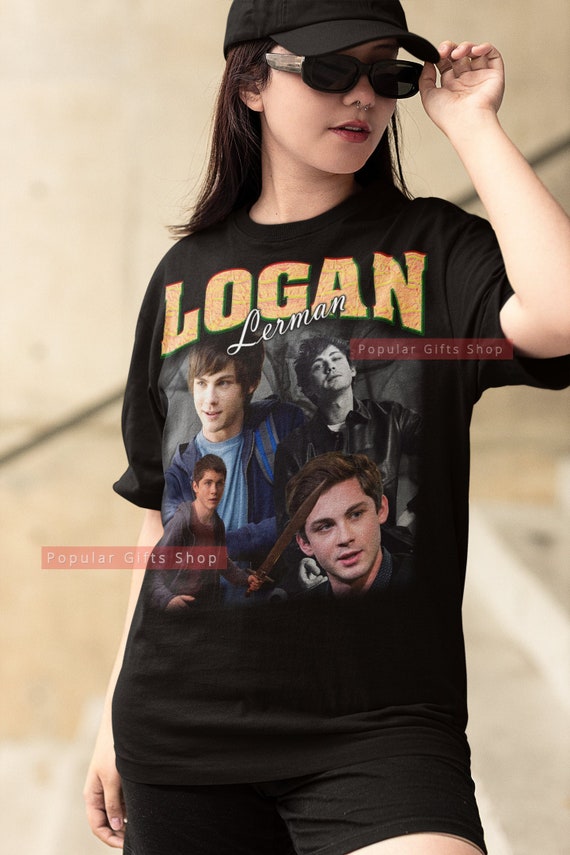 Logan Lerman Vintage Unisex Shirt Vintage Logan Lerman Tshirt - Etsy