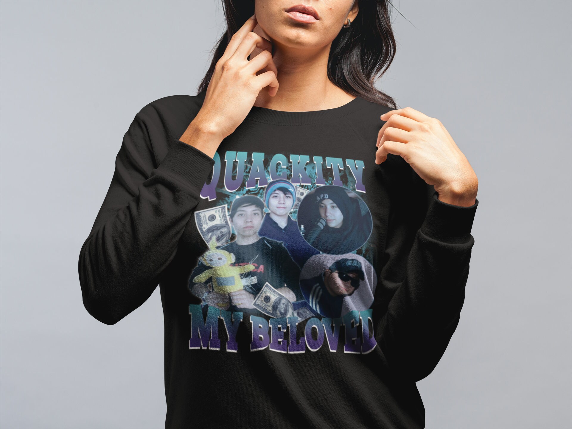 Quackity My Beloved Vintage Unisex T-shirt, Vintage Quackity Shirt Gift ...