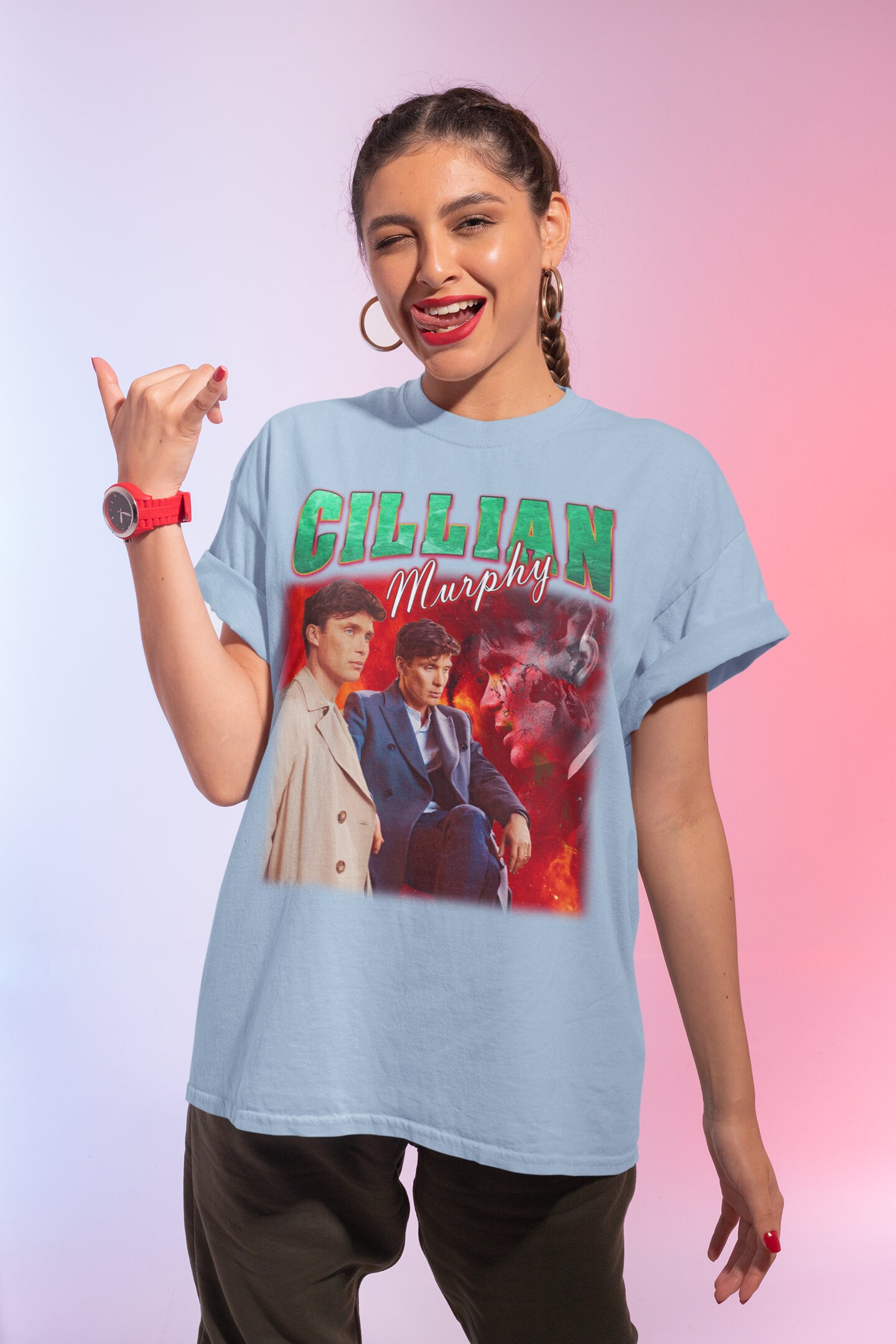 Cillian Murphy Vintage Unisex Shirt, Vintage Cillian Murphy Shirt Gift ...