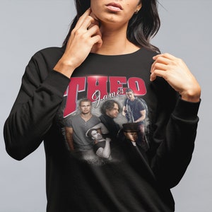 Theo James Vintage Unisex Shirt, Vintage Theo James Tshirt Gift for Him ...
