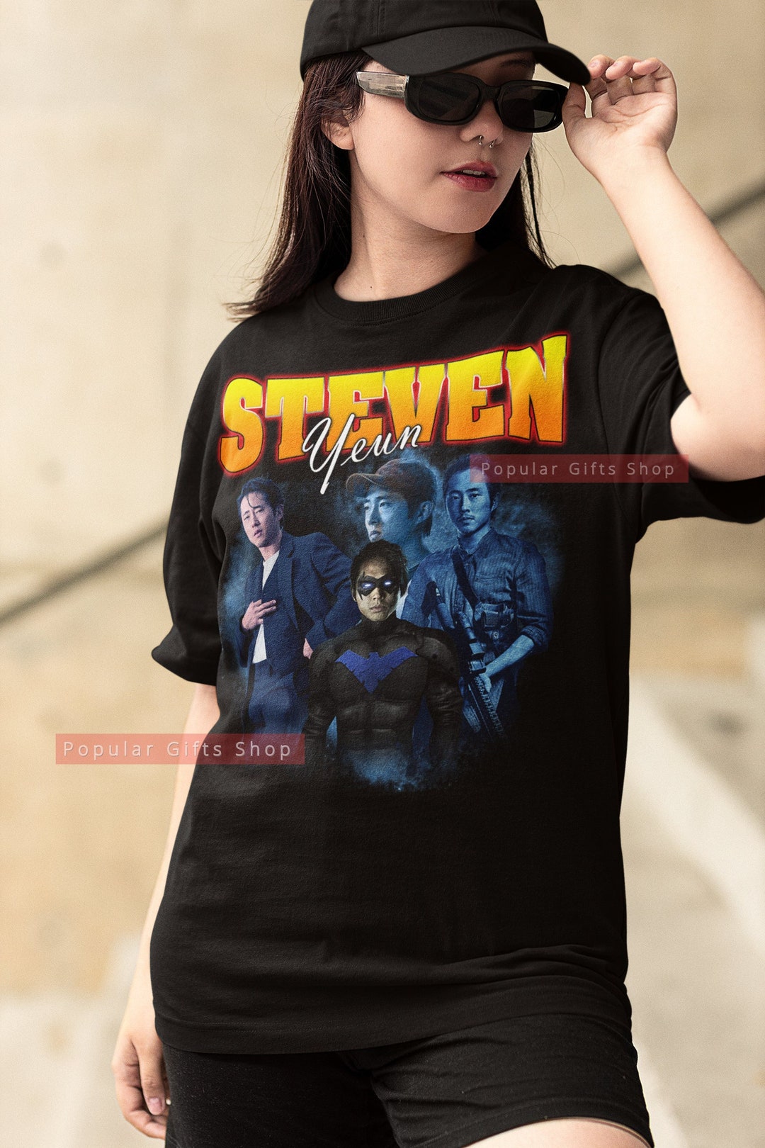 Steven Yeun Vintage Unisex Shirt Vintage Steven Yeun Tshirt - Etsy