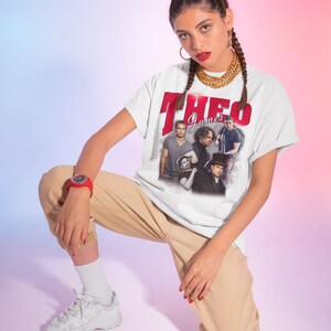 Theo James Vintage Unisex Shirt, Vintage Theo James Tshirt Gift for Him ...